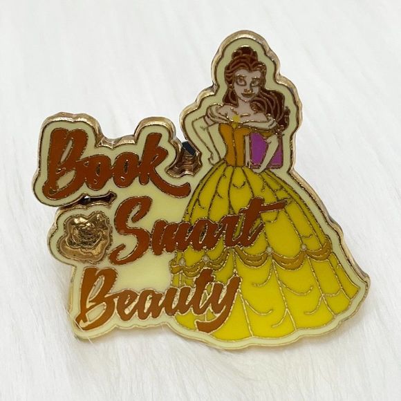 Disney | Jewelry | 525 Disney Beauty The Beast Belle Book Smart Beauty ...